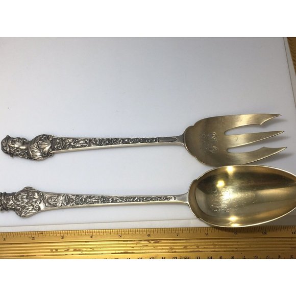 Gorham | Dining | Rare Antique Gorham Sterling Silver Old Masters 2 Pc ...